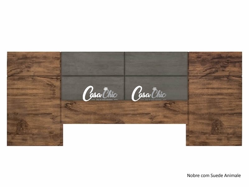 Cabeceira Box Casal Estofada Dalla Costa TW162 - R$ 649,00 - emerago.com