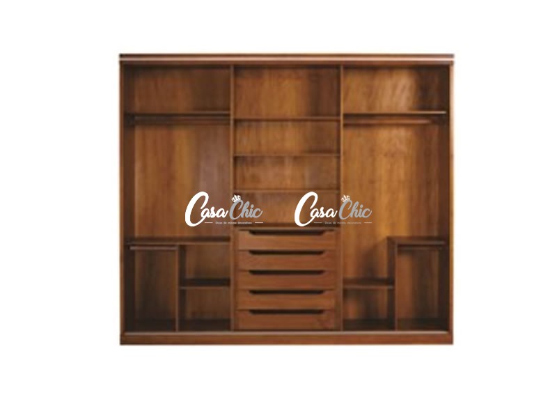 Guarda Roupa Armario Roupeiro Domus Onyx 8812-8822 03 Portas 2.69 m - R ...