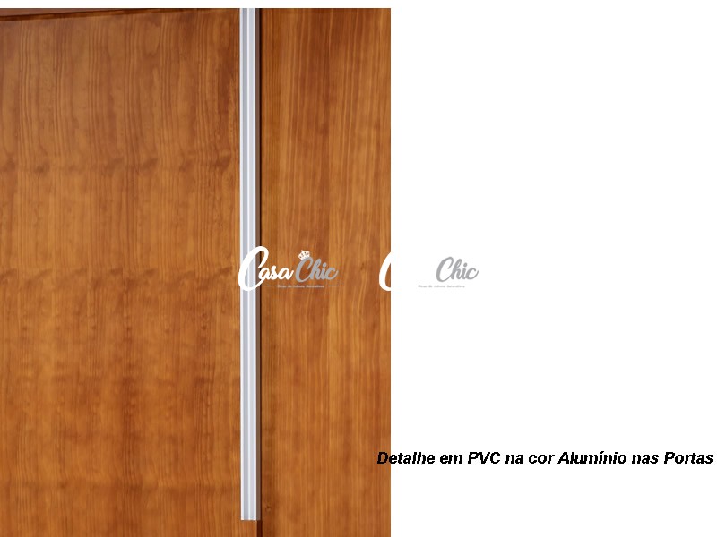 Guarda Roupa Armario Roupeiro Domus Onyx 8812-8822 03 Portas 2.69 m - R ...