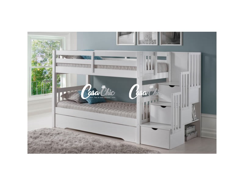 Beliche com Cama Auxiliar Triliche Weihermann Victoria com Gavetas - R ...